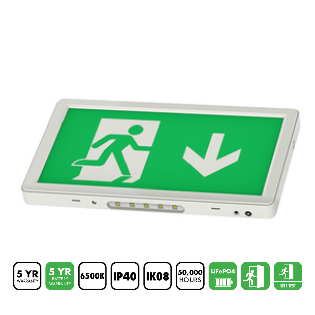 Emergency Lighting Slimline Universal 3 Hour Emergency LED Retrofit