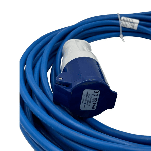 CONNEXION ELECTRICAL 1.5mm 16A Plug and Socket Cable - IP44, 240V, 108 ...