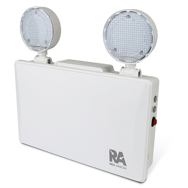 Red Arrow JUNO 300 Emergency LED Twin Spot - IK06, IP20, 2.2W, 300 lm ...