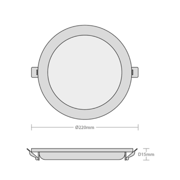 Red Arrow Orbit CCT LED Downlight - IP44, IK04, 6w to 20w - CMD Online