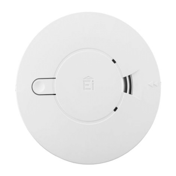 Ei146E Optical Smoke Alarm - Mains Voltage with 9v Battery Backup Batt ...